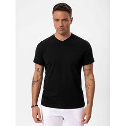 Daniel Hills T-Shirt Herren Gr&ouml;&szlig;e M camel / dunkelblau / schwarz