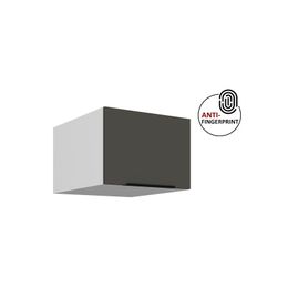 K&uuml;chen-Preisbombe K&uuml;chen Aufsatzschrank 50 K&uuml;che ARIA Graphite matt K&uuml;chenzeile Anti Fingerprint