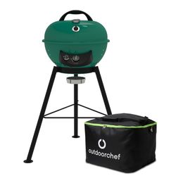 Outdoorchef City Gasgrill 420 G SE Green mit Tasche