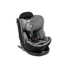 Kikka boo Kindersitz i-Safe, i-Size (40-150 cm) Isofix, Top-Tether, verstellbar hellgrau