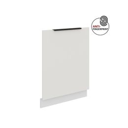 K&uuml;chen-Preisbombe Frontblende f&uuml;r vollintegrierten Geschirrsp&uuml;ler 60 cm ARIA Wei&szlig; + Weiss matt