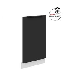 K&uuml;chen-Preisbombe Frontblende f&uuml;r vollintegrierten Geschirrsp&uuml;ler 45 cm ARIA Schwarz + Weiss matt