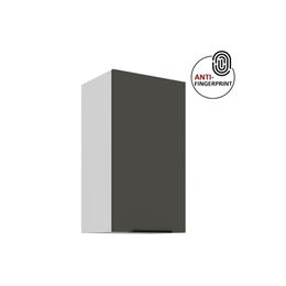 K&uuml;chen-Preisbombe K&uuml;chen H&auml;ngeschrank 40 cm K&uuml;che ARIA Graphite matt K&uuml;chenzeile Anti Fingerprint