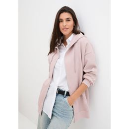 bonprix Kapuzen-Sweatjacke, grau, Gr.56/58 (3XL), Bequeme Sweatjacke mit Rei&szlig;verschluss, 60% Baumwolle