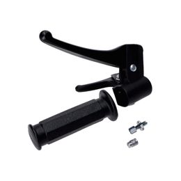 Bremsarmatur mit Griff und Hebel Domino schwarz f&uuml;r Piaggio, Vespa Ciao, Bravo, Si -1988