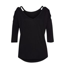 Lascana Shirt Damen Gr&ouml;&szlig;e XS schwarz