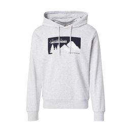 Jack & Jones Jack & Jones Sweatshirt 'JJSUN' male White size XXL