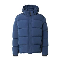 Pepe Jeans Winter Jacket 'Jobias' male Blue size M
