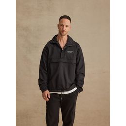 DAN FOX APPAREL Jacke 'Bennet' Herren Gr&ouml;&szlig;e M schwarz / wei&szlig;