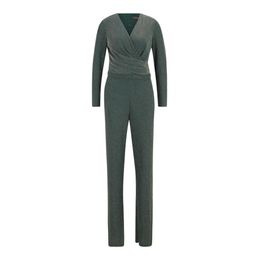 Vera Mont Jumpsuit Damen Gr&ouml;&szlig;e XL gold / dunkelgr&uuml;n