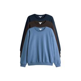The Set Sweatshirts Damen Gr&ouml;&szlig;e L navy / braun / petrol