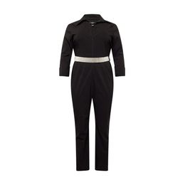 River Island Plus Jumpsuit Damen Gr&ouml;&szlig;e 4XL schwarz / silber
