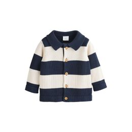 next Strickjacke Jungen Gr&ouml;&szlig;e 80 beige / navy