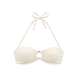 Lascana Bikinitop Damen Gr&ouml;&szlig;e 80 wei&szlig;