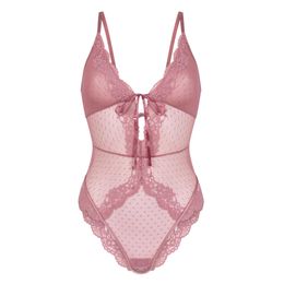 Hunkem&ouml;ller Hunkem&ouml;ller Body 'Laila' Damen Gr&ouml;&szlig;e XS altrosa