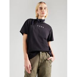 Vans T-Shirt 'TALK TALK' Damen Gr&ouml;&szlig;e L gr&uuml;n / lavendel / schwarz / wei&szlig;
