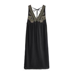 Rockett St George Strandkleid Damen Gr&ouml;&szlig;e 44 schwarz