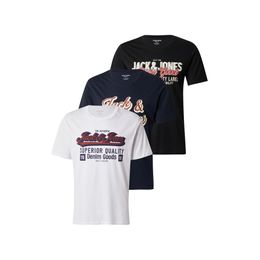 Jack & Jones Jack & Jones T-Shirt Herren Gr&ouml;&szlig;e XXL nachtblau / rot / schwarz / wei&szlig;