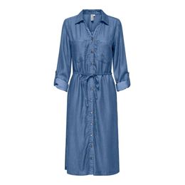 Only Kleid 'ONLCHARIS' Damen Gr&ouml;&szlig;e 42 blue denim Winterkleid