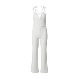 ABOUT YOU x Sofia Tsakiridou Jumpsuit 'Leia' Damen Gr&ouml;&szlig;e M wei&szlig; / offwhite
