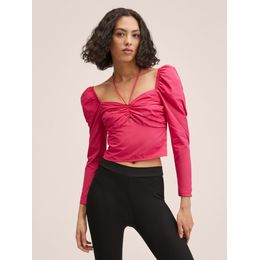 Mango Bluse 'Tafi' Damen Gr&ouml;&szlig;e L pink