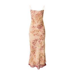 Topshop Kleid Damen Gr&ouml;&szlig;e 36 beige / hellbraun / rostrot / kirschrot Winterkleid