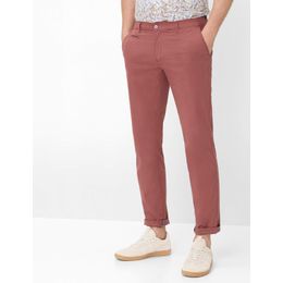 Brax Herren Chino Style FABIO IN SMOKE VELVET, hellrot, Gr. 40/34