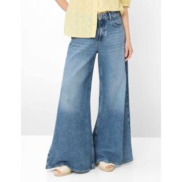 Brax Damen Five-Pocket-Hose Style MARCH USED REGULAR BLUE, denim blau, Gr. 40K