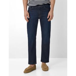 Brax Herren Five-Pocket-Hose Style CLINT DARK VINTAGE USED, denim dunkelblau, Gr. 34/30