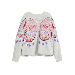 Desigual Sweatshirt M&auml;dchen Gr&ouml;&szlig;e 98/104 grau / mischfarben