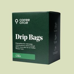 Coffee Circle Drip Bags, 8 St&uuml;ck pro Packung, Limu Kaffee Drip Kit, Arabica Kaffee aus &Auml;thiopien