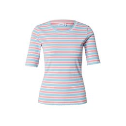 N&uuml;mph N&Uuml;MPH T-Shirt 'NUAMALIA' Damen Gr&ouml;&szlig;e M hellblau / rosa / wei&szlig;