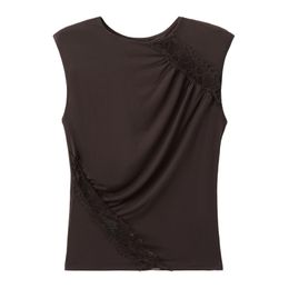 Mango Top 'CINDY' Damen Gr&ouml;&szlig;e XL schoko
