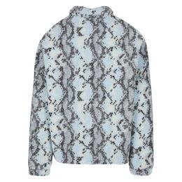 Karl Kani Herren Winterjacke "Karl Kani Metal Signature Snake Teddy Troyer", blau, Gr. XL, mehrfarbig, 100% Polyester, Jacken