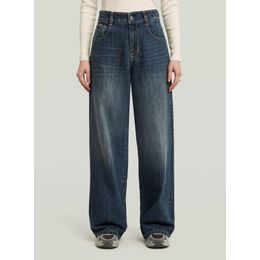 G-Star Raw 5-Pocket-Jeans G-STAR "Skater High Loose Jeans", Damen, Gr. 30, L&auml;nge 32, antique faded cyclone, Obermaterial: 75% Baumwolle, 25% Baumwolle, Jeans 5-Pocket-Jeans