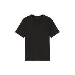 Marc O'Polo MARC O'POLO Herren T-Shirt "aus hochwertiger Bio-Baumwolle", schwarz, Basic, Gr. XXXL, unifarben, Obermaterial: 100% Baumwolle, Shirts