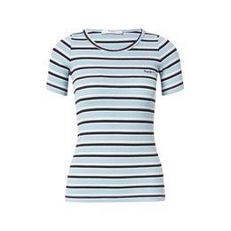 Pepe Jeans T-Shirt 'Belin' Damen Gr&ouml;&szlig;e M hellblau / schwarz / silber / offwhite