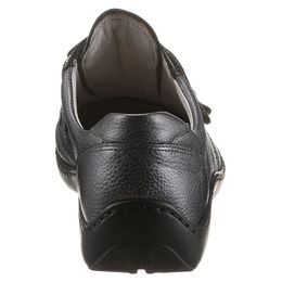 Waldl&auml;ufer WALDL&Auml;UFER Damen Klettschuh "HENNI", Gr. 8, grau, Nappaleder, metallic, Schuhe, Slipper, Komfortschuh, Bequemschuh mit Klettverschl&uuml;sse, H-Weite