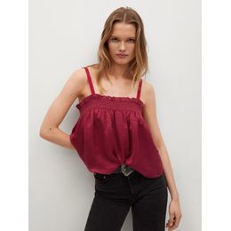 Mango Top 'Lecce' Damen Gr&ouml;&szlig;e S blutrot