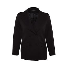 Trendyol Curve Blazer female Black size 46