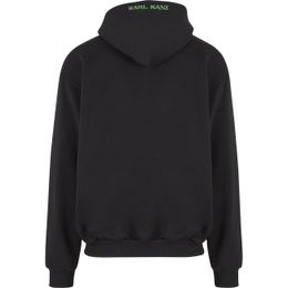 Karl Kani Herren Kapuzenpullover "Karl Kani Karl Kani Retro Kani Grillz OS Hoodie"schwarz, gr&uuml;n, Gr. S, mehrfarbig, 65% Baumwolle (Bio), 35%