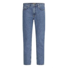 Blend Herren Comfort-fit-Jeans "BHThunder"denim middle blau, Basic, Gr. 27, unifarben, Denim/Jeans, 100% Baumwolle, Jeans, L&auml;ssige Loose Fit Jeans