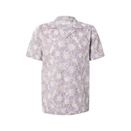 LINDBERGH Button Up Shirt 'Sunflower' male Purple size L