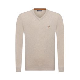 Jacey Quinn Pullover Herren Gr&ouml;&szlig;e S beige
