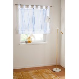 Raffrollo OTTO HOME, B:100cm H:140cm, wei&szlig;, Voile, Obermaterial: 100% Polyester, K&uuml;che, Raffrollos, "Dimona", Transparent, Voile, Polyester