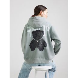 grace Sweatshirt 'AMOR B&auml;r' Damen Gr&ouml;&szlig;e XXL mint / pastellgr&uuml;n / schwarz