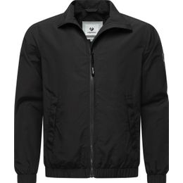Ragwear Herren Outdoorjacke "Holdeon", schwarz, Gr. S, Obermaterial: 68% Baumwolle, 32% Nylon; Innenfutter: 100% Polyester, Jacken, Stylische Herren