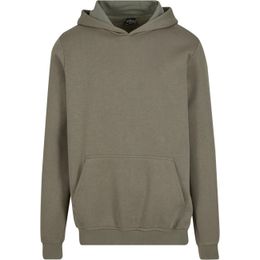 Urban Classics Herren Kapuzensweatshirt "Urban Classics Basic Essential Hoody"paleolive, Gr. M, unifarben, 50% Baumwolle, 50% Polyester, Sweatshirts