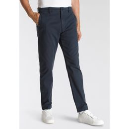 Levi's LEVI'S Herren Chinohose "Chino Taper", blau, Gr. 33, Web, Obermaterial: 98% Baumwolle, 2% Elasthan, Hosen, mit optimalem Stretchanteil