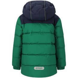 ZIGZAG Jungen Outdoorjacke "Esra", blau, Gr. 140, mehrfarbig, 100% Polyester, Jacken, mit einer 8.000 mm Wassers&auml;ule